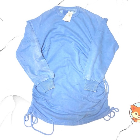 American Eagle Outfitters | Dresses | Nwt Ae Sideclinch Fleece Mini ...